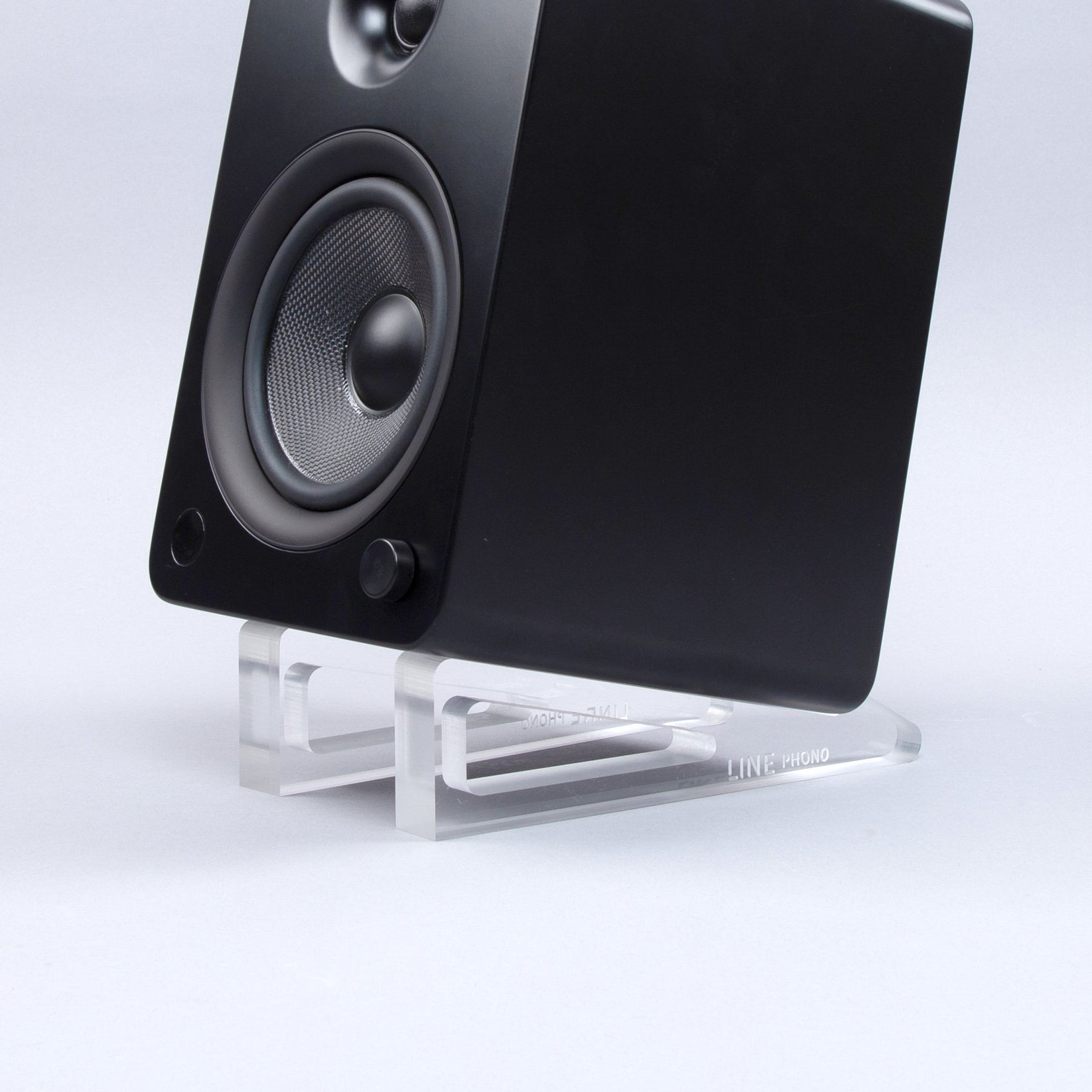 Line Phono: Acrylic Angler Speaker Stands – linephono